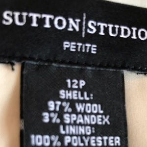 Sutton Studio | Jackets & Coats | Nwt Sutton Studio Blazer | Poshmark
