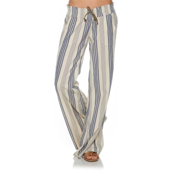 Roxy | Pants & Jumpsuits | Roxy Womens Oceanside Palazzo Beach Pants | Poshmark