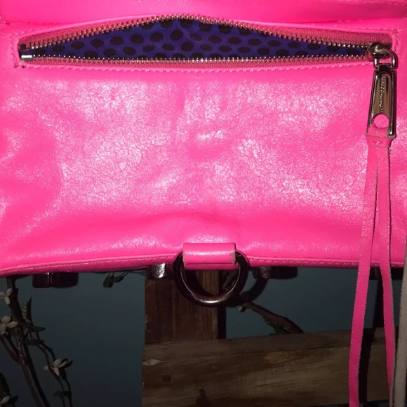 Rebecca Minkoff | Bags | Rebecca Minkoff Hot Pink Mini Mac Crossbody 95 ...