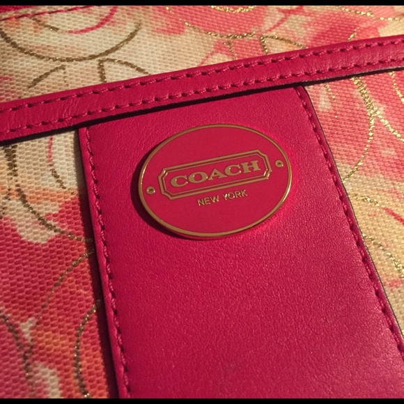 Coach | Bags | Sold Pink Floral Coach Cross Body | Poshmark