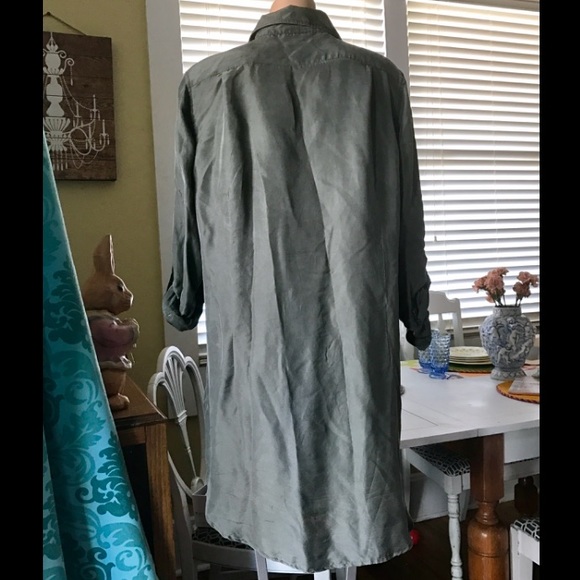 Pure Collection | Dresses | Pure Collection Silk Shirt Dress | Poshmark