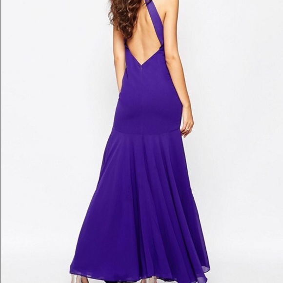 ASOS | Dresses | Asos Jarlo Tall Keyhole Halter Formal | Poshmark