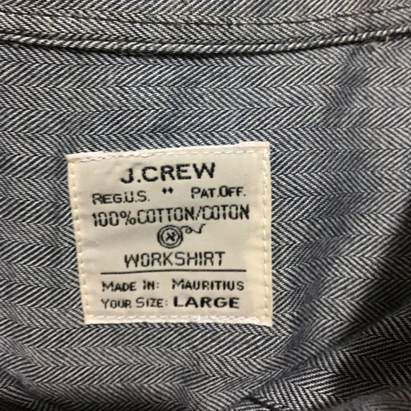 J. Crew | Shirts | J Crew Workshirt Large | Poshmark