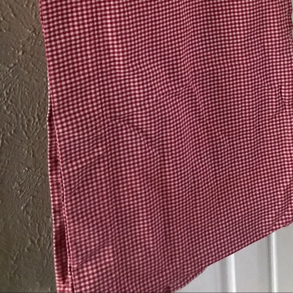Pottery Barn | Accents | Pottery Barn Valentine Red Gingham Valance Be ...