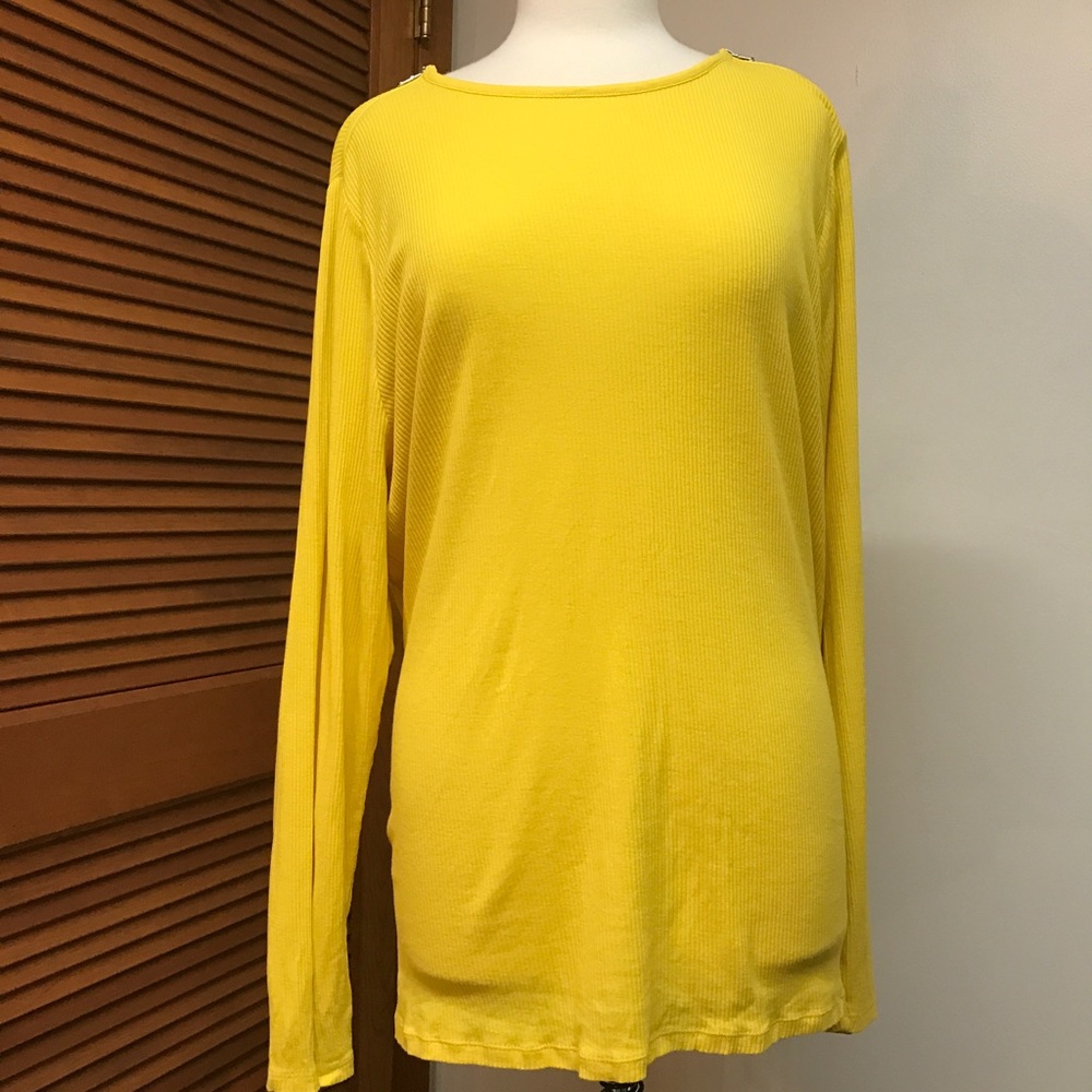 Lauren Ralph Lauren Bright Yellow Top - Gem