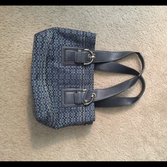 Coach | Bags | Coach Bag Navy Blue | Poshmark
