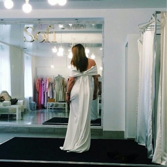 Dresses | Sophia White Gown | Poshmark