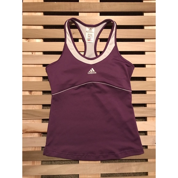 adidas | Tops | Purple Adidas Workout Tank Top | Poshmark