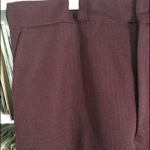 Vintage | Pants | Vintage Maroon Slacks 97s | Poshmark