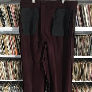 Vintage | Pants | Vintage Maroon Slacks 97s | Poshmark