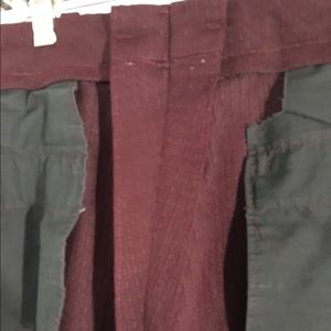 Vintage | Pants | Vintage Maroon Slacks 97s | Poshmark