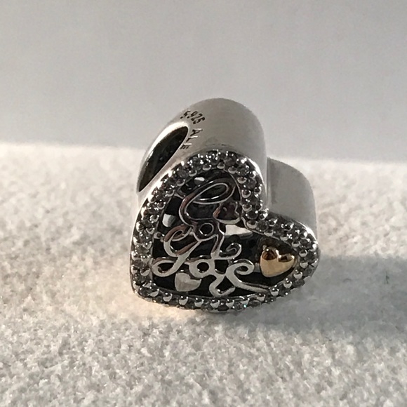 Pandora | Jewelry | New Pandora Love You Script | Poshmark