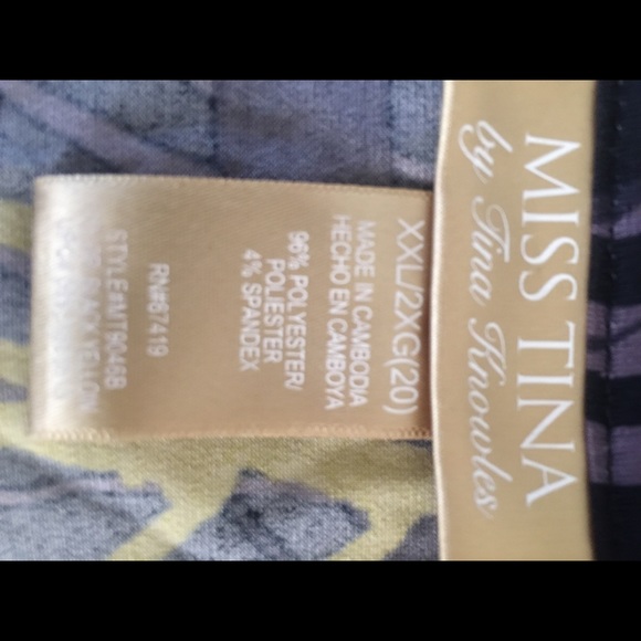 Miss Tina by Tina Knowles | Tops | Miss Tina Blouse | Poshmark
