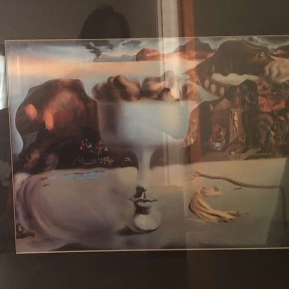 Salvador Dali | Other | Salvador Dali Picture In Frame | Poshmark