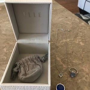 Elle | Jewelry | Elle Jewelry Necklace Ring | Poshmark