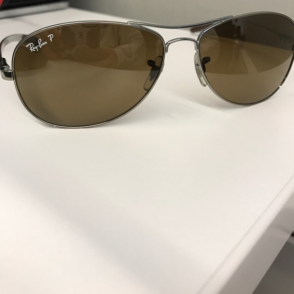Ray-Ban | Accessories | Rayban 83 Polarized Carbon Fiber Aviator | Poshmark