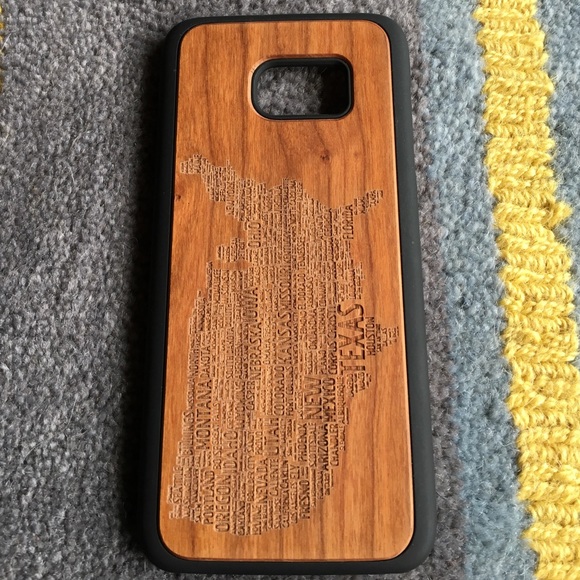 Accessories | Samsung 7s Edge Wooden Case | Poshmark