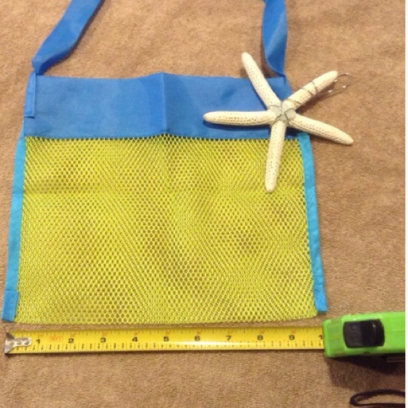 Accessories | Small Mesh Kids Beach Treasures Bag | Poshmark