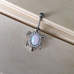 Jewelry | Opalite Turtle Belly Button Ring | Poshmark