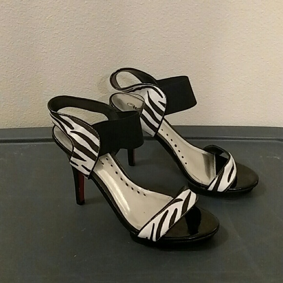 Shoes | Zebra Print Sandals | Poshmark