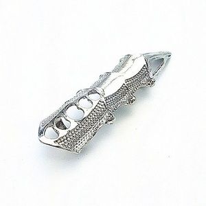Boutique | Jewelry | Gothic Punk Silver Armor Full Finger Claw Ring ...