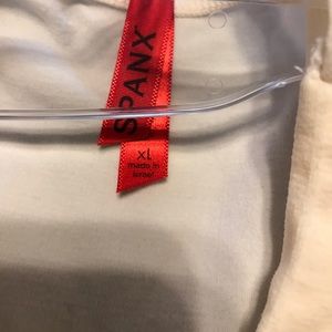 SPANX | Tops | Spanx On Top In Control 972 Vneck Pleated Vanilla | Poshmark