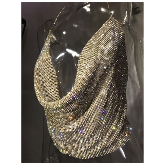 Haus of Layers | Tops | New Gold Jewel Top | Poshmark