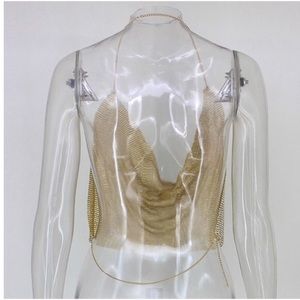 Haus of Layers | Tops | New Gold Jewel Top | Poshmark