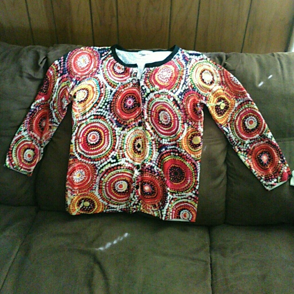 Joseph A | Sweaters | Beautiful Artsy Cardigan Sweater | Poshmark