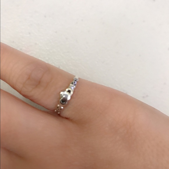 Jewelry | Sterling Silver Thin Claddagh Plain Promise Ring | Poshmark