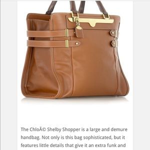 Chloe | Bags | Rare Authentic Chloe Shelby Shopper | Poshmark