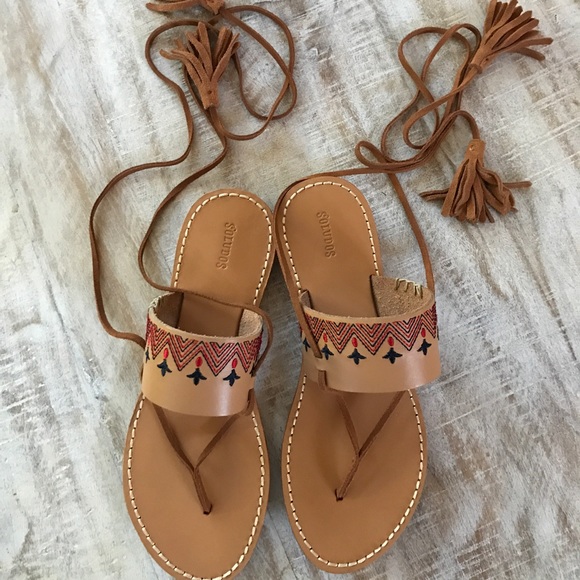 Soludos | Shoes | Soludos Embroidered Sandalnwobtansz 7 | Poshmark