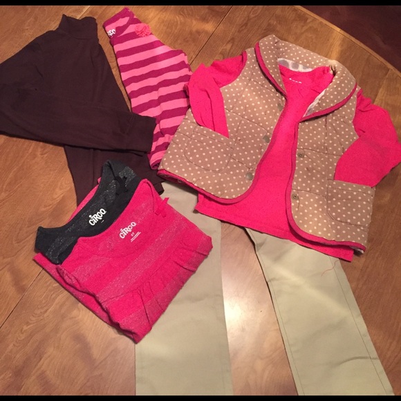 Circo | Matching Sets | 7 Pc Girls Assorted Outfit Long Sleeve Bundle ...