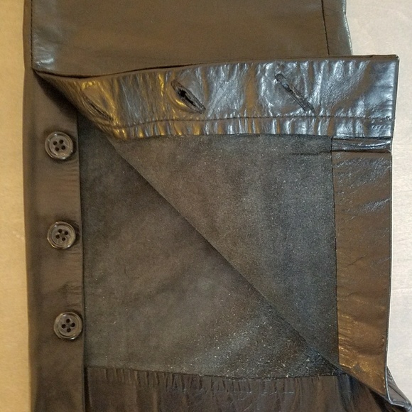 Pants & Jumpsuits | Chaiken And Capone Black Leather Pants | Poshmark