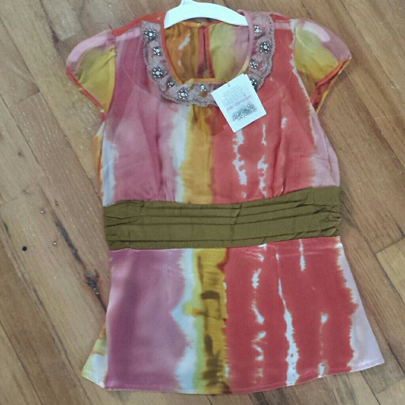 Tracy Reese | Tops | Gorgeous Tracy Reese Plenty 0 Silk Blouse | Poshmark