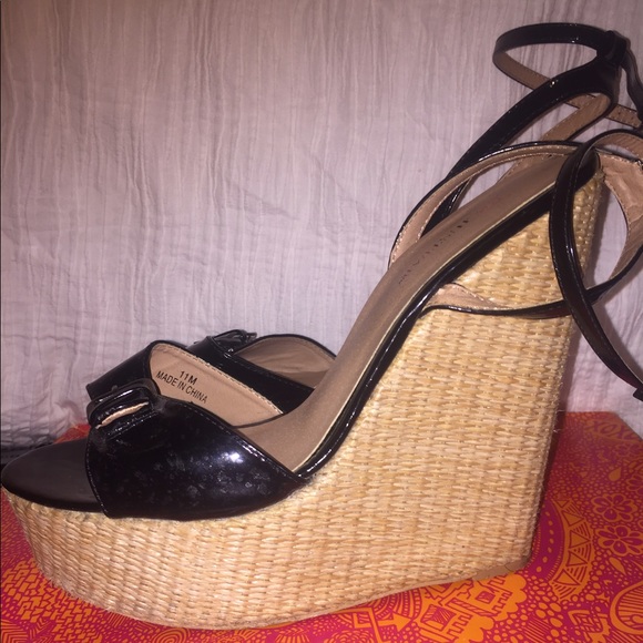 JustFab | Shoes | Used Size 1 Wedges With A 5 Inch Heel | Poshmark