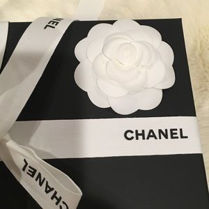 CHANEL | Accessories | Chanel White Camellia Flower Authentic Sticky ...