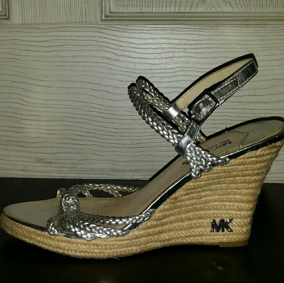 MICHAEL Michael Kors | Shoes | Original Mk Amazing Strappy Wedges ...