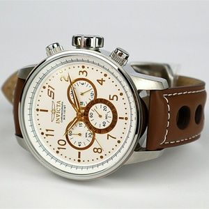 Invicta | Accessories | Big Sale80 Invicta Brown Leather Watch | Poshmark
