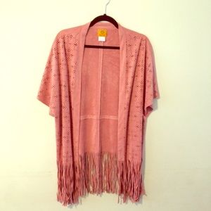 Ruby Rd. | Jackets & Coats | Ruby Rd Faux Suede Kimono | Poshmark