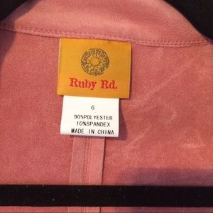 Ruby Rd. | Jackets & Coats | Ruby Rd Faux Suede Kimono | Poshmark