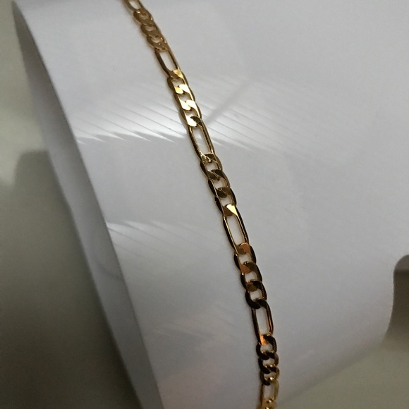Accessories | 24k Gold Figaro Chain Necklace | Poshmark