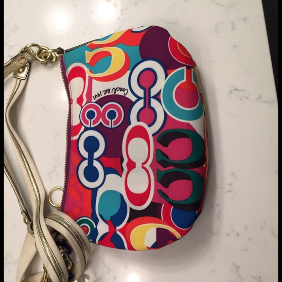 Coach | Bags | Vintage Fun Bright Colored Coach Cross Body | Poshmark