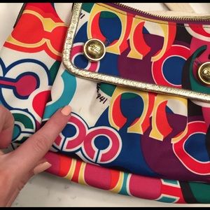 Coach | Bags | Vintage Fun Bright Colored Coach Cross Body | Poshmark