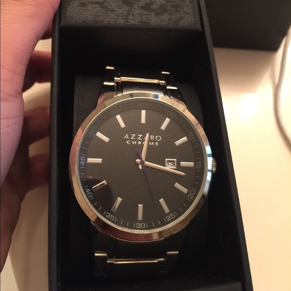 Azzaro | Accessories | Azzaro Chrome Watch For Him | Poshmark