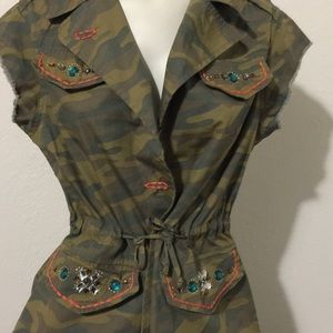 Victoria's Secret | Jackets & Coats | Victoria Secret Military Jacket ...