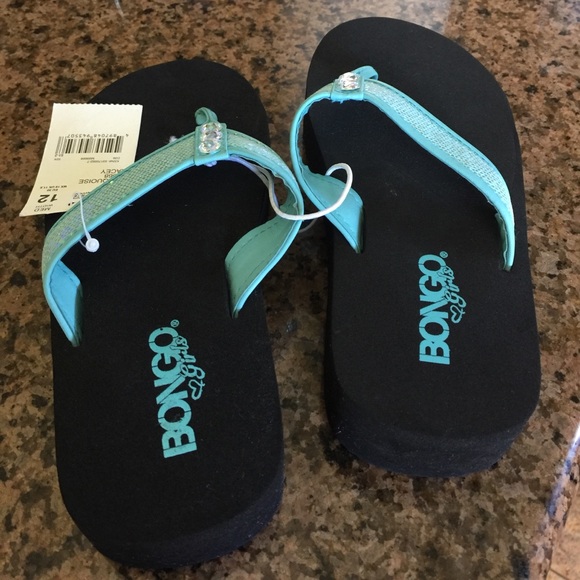 BONGO | Shoes | Bongo Girls Kacey Turquoise Flip Flop Sandal 2 | Poshmark