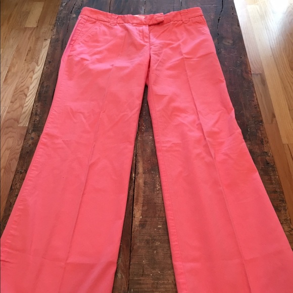 J. Crew | Pants & Jumpsuits | J Crew Pink Chinos | Poshmark