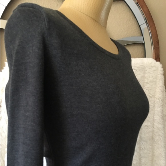 Divided | Dresses | Divided Brand Charcoal Gray Sweater Dress Sz 6 ...