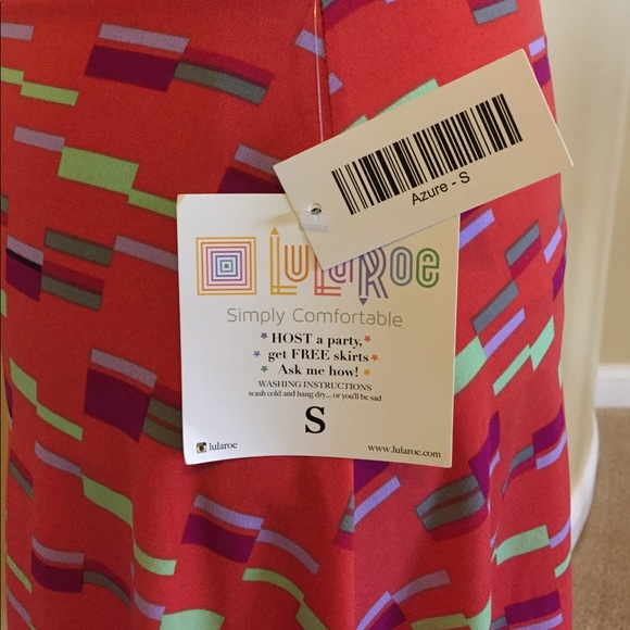 LuLaRoe | Skirts | Nwt Lularoe Azure Skirt | Poshmark
